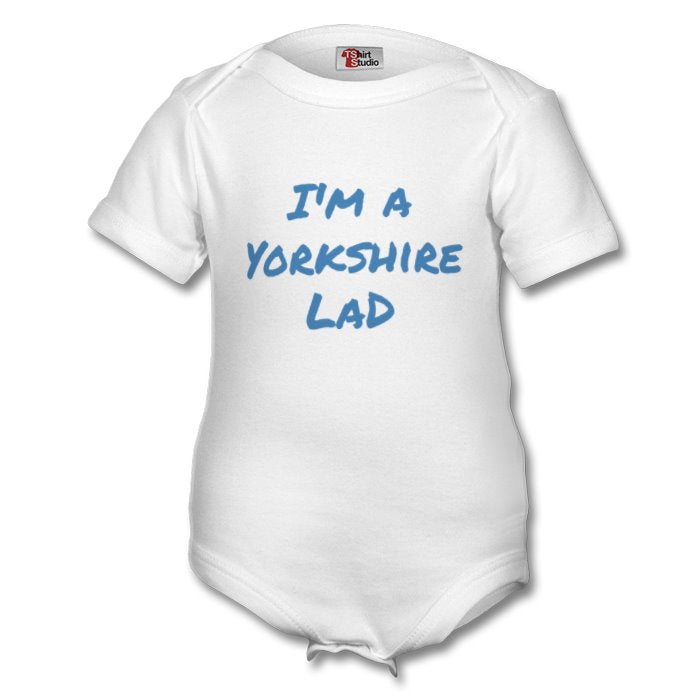 I'm A Yorkshire Lad Baby Grow – Yorkshire Gods Own County